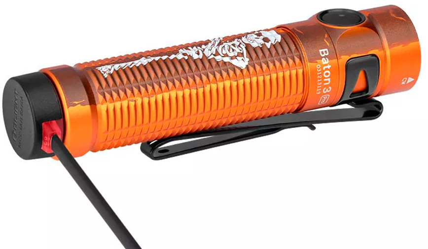 ᐈ Фонарь Olight Baton 3 Pro Orange Skeleton (23704580) - купить в ...